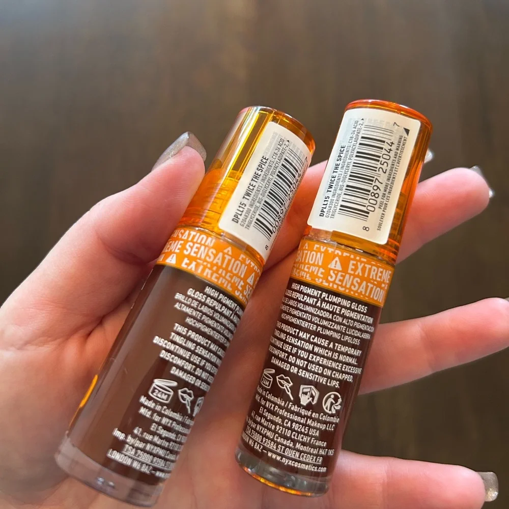 NYX | Makeup | Nyx Nwt Duck Plum Lip Gloss In Twice The Spice 2 Tubes ...